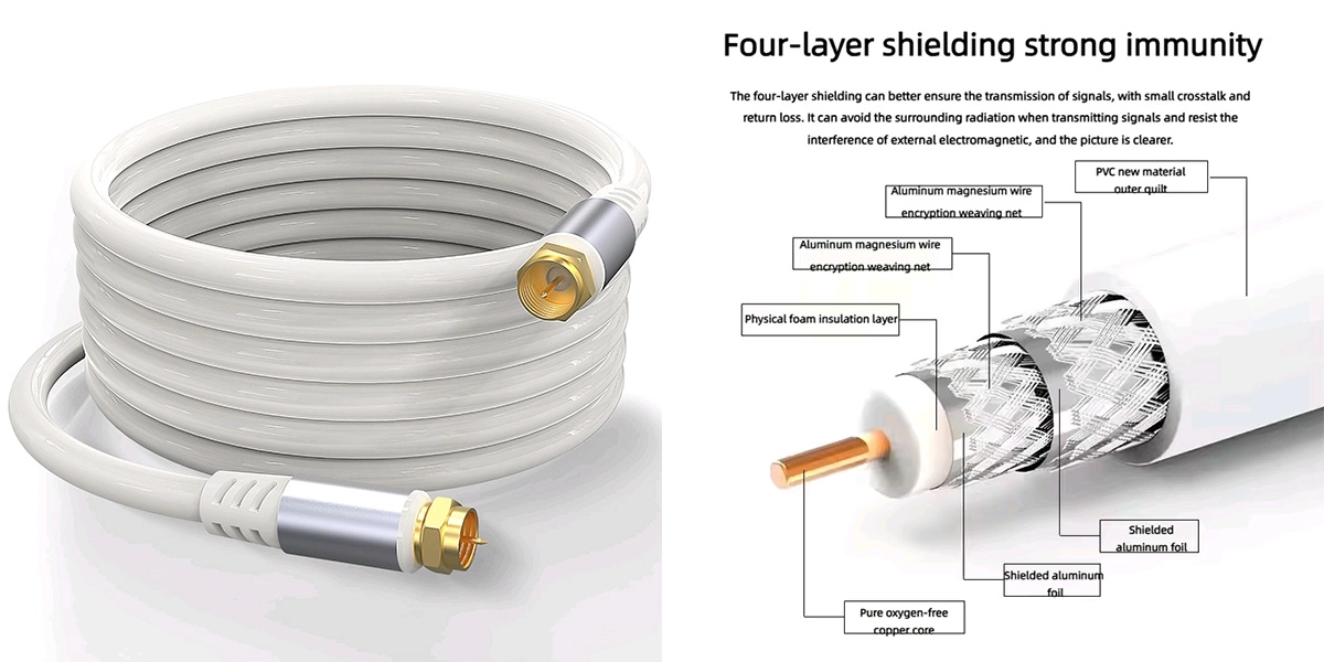 Custom RG6 Coaxial Cable Manufacturer | High-Quality